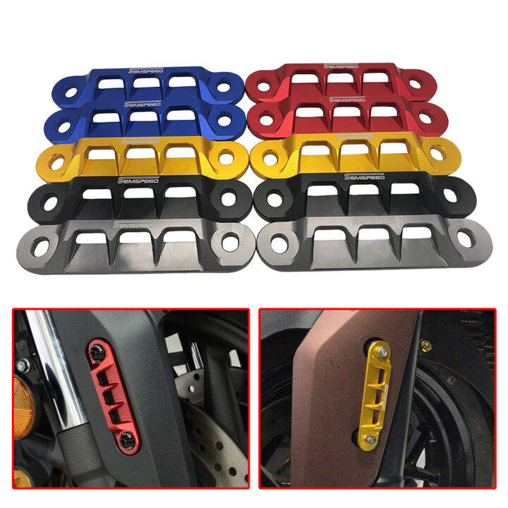 SEMSPEED Front Fender Slider Fork Protector Decor For Yamaha XMAX300 ...
