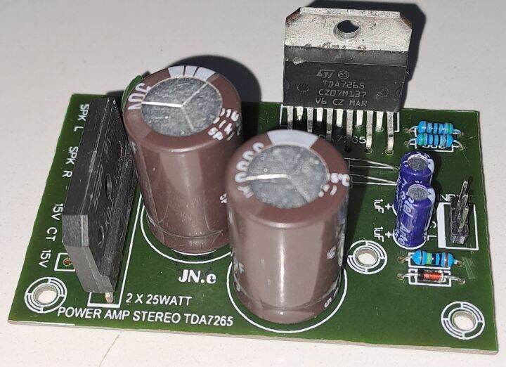 KIT POWER AMPLI STEREO TDA7265 ST | Lazada Indonesia