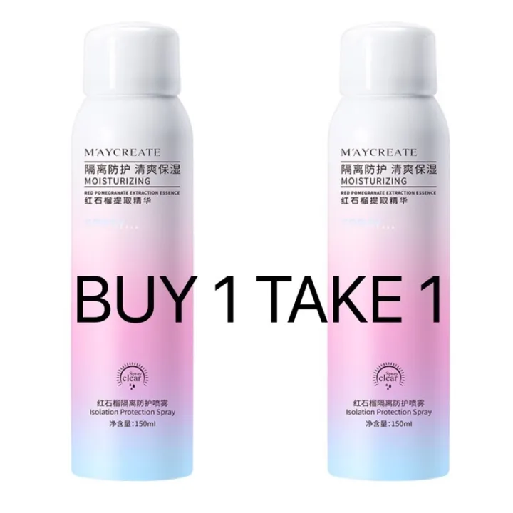 Buy One Take One Maycreate Whitening Sunscreen Spray UV | Lazada PH