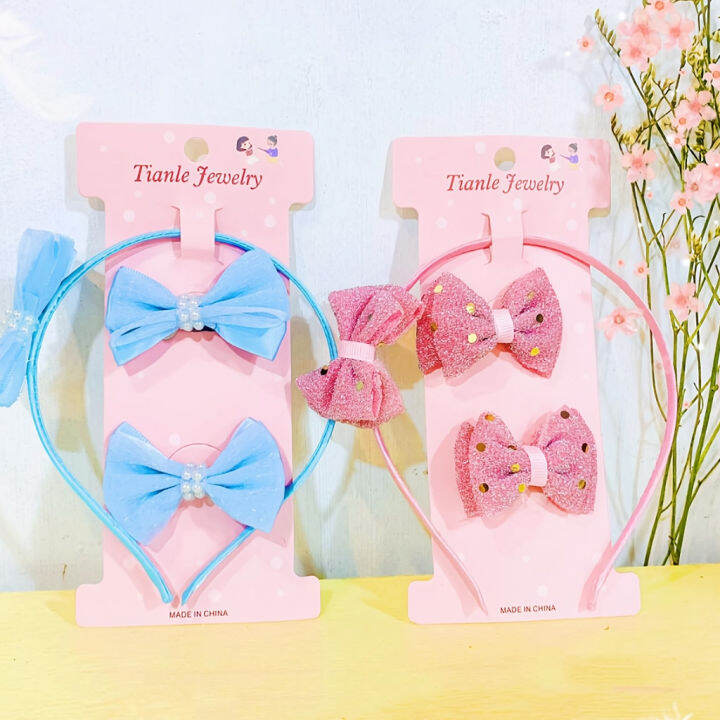 Jojo Siwa Set headband clip fashion for kids | Lazada PH