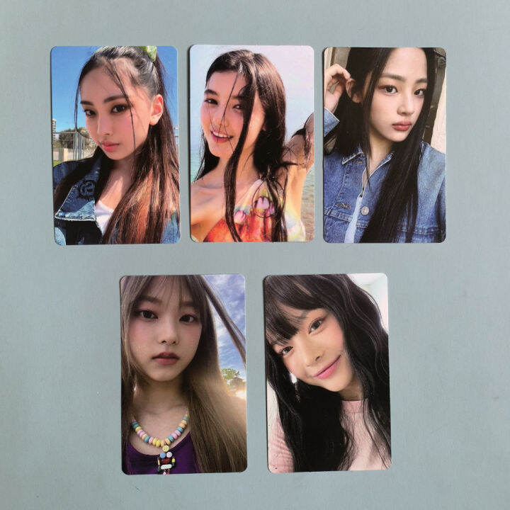 NewJeans PhotoCard Haerin Photocard Hanni Minji Danielle Hyein Photo ...