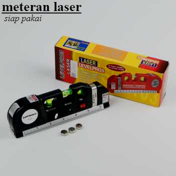 Penggaris Digital Laser 250CM: Meteran Tukang Bangunan Anti Karat dan ...