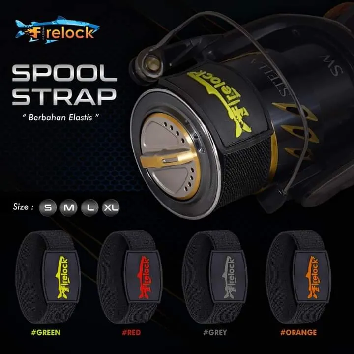 SPOOL BAND FIRELOCK - PENGIKAT TALI PANCING PADA SPOOL REEL | Lazada ...
