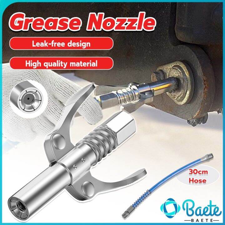 Baete Heavy-duty Quick Release Grease Gun High Pressure Grease Nozzle ...