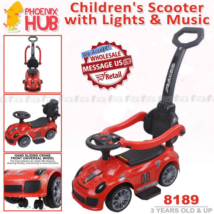 PhoenixHub 4 Wheels Baby Toy Car For Kids Bebemio Deluxe Mega Riding ...