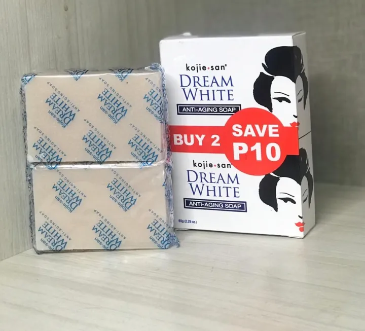 Kojie San Dream White Anti-Aging Soap 65g x 2 | Lazada PH