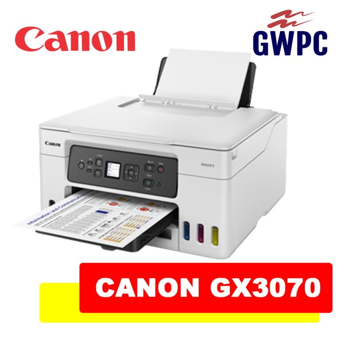 Canon MAXIFY GX3070 High-Performance Wireless Ink Tank Printer | Lazada PH
