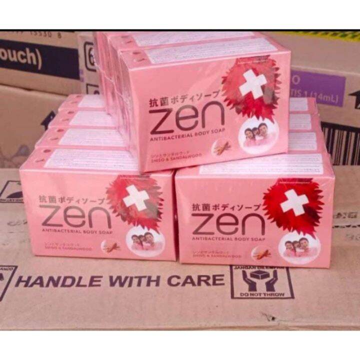 Zen Antibacterial Body Soap - 70gr Super Hemat / 1 Banded Isi 4 batang ...