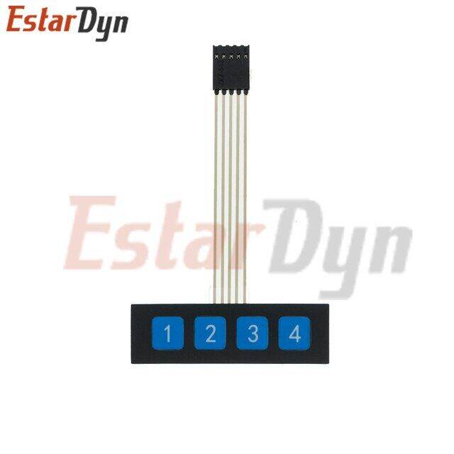4 12 16 20 Key Button Membrane Switch 1x4 3x4 4x4 4x5 Keys Matrix Array Keyboard Keypad Control 