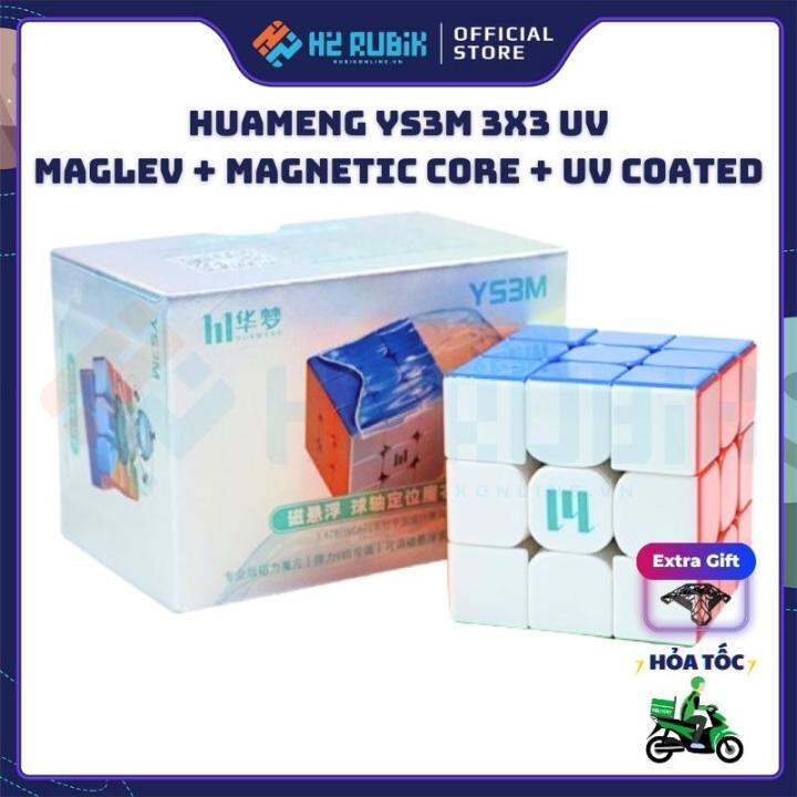 HuaMeng YS3M Ball-core UV/Maglev/Magnetic Rubik 3x3 cao cấp có nam châm ...