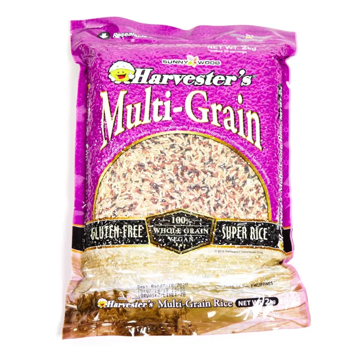Harvester's Multi-Grain Rice 2 kg High Fiber | Lazada PH