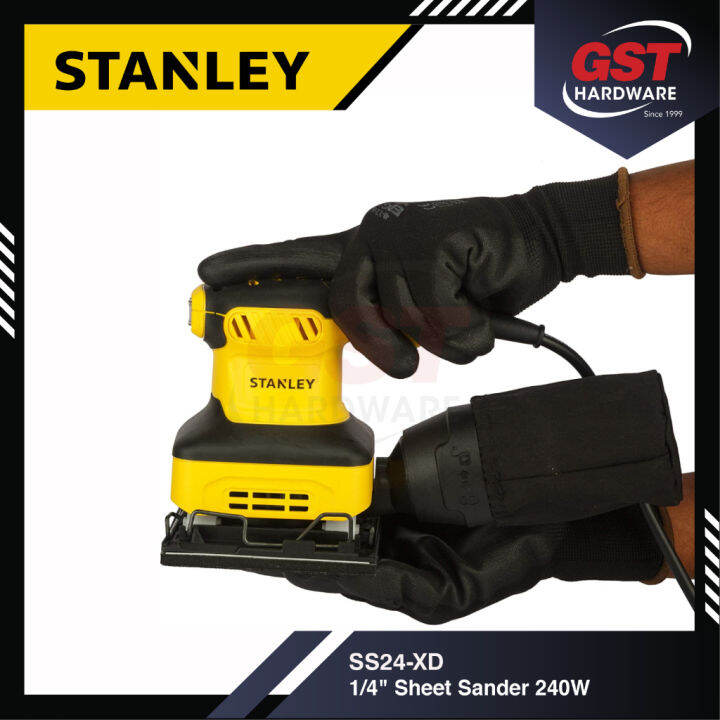 Stanley 1/4 Sheet Sander 240W Corded Sander SS24 | Lazada