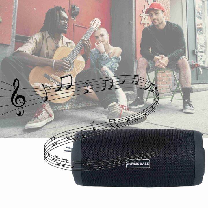 Booms Bass L12 Portable Bluetooth Speaker Wireless Bass Column ...