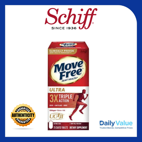 Schiff Move Free Ultra Triple Action Joint Supplement, 75 Tablets ...