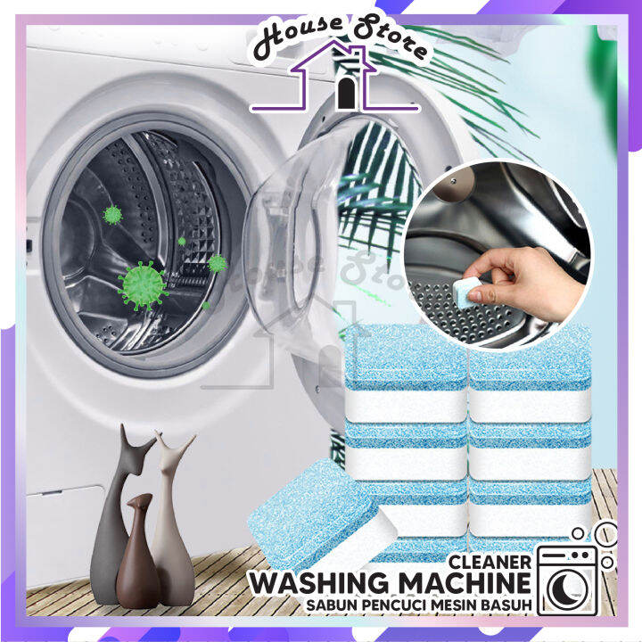HS 1pcs Washing Machine Cleaner/ Washing Machine Cleaner Cube / Pencuci ...