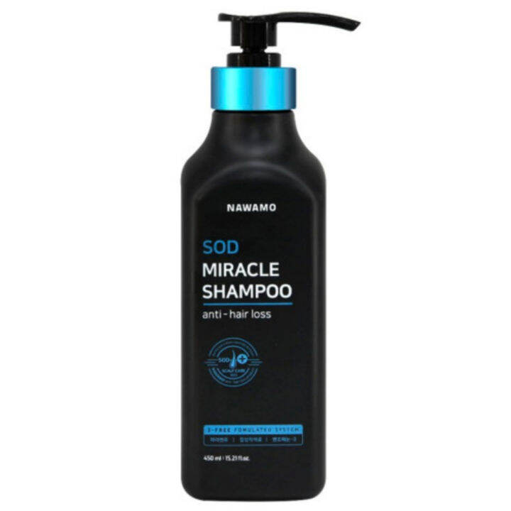 [KOREA] NAWAMO SOD Miracle Shampoo 450ml - Anti Hair Loss | Lazada PH