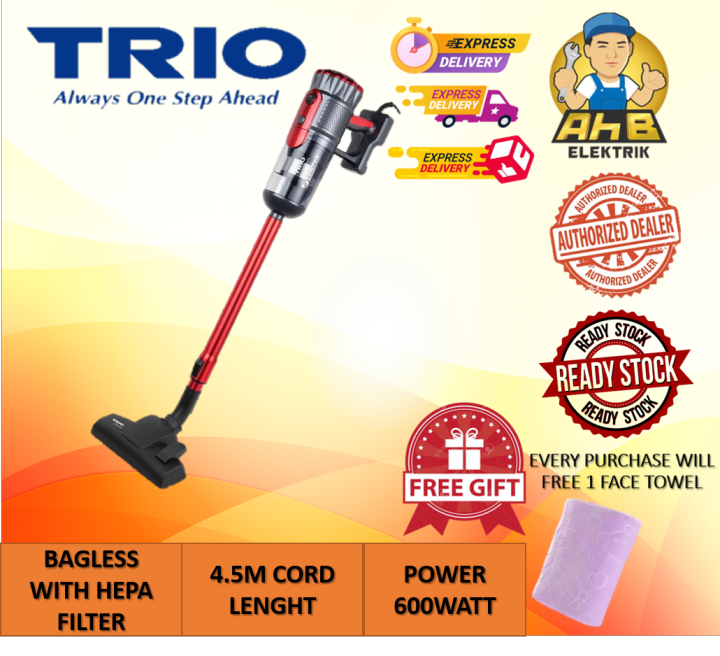 TRIO BAGLESS THC-560 HANDY VACUUM CLEANER | Lazada