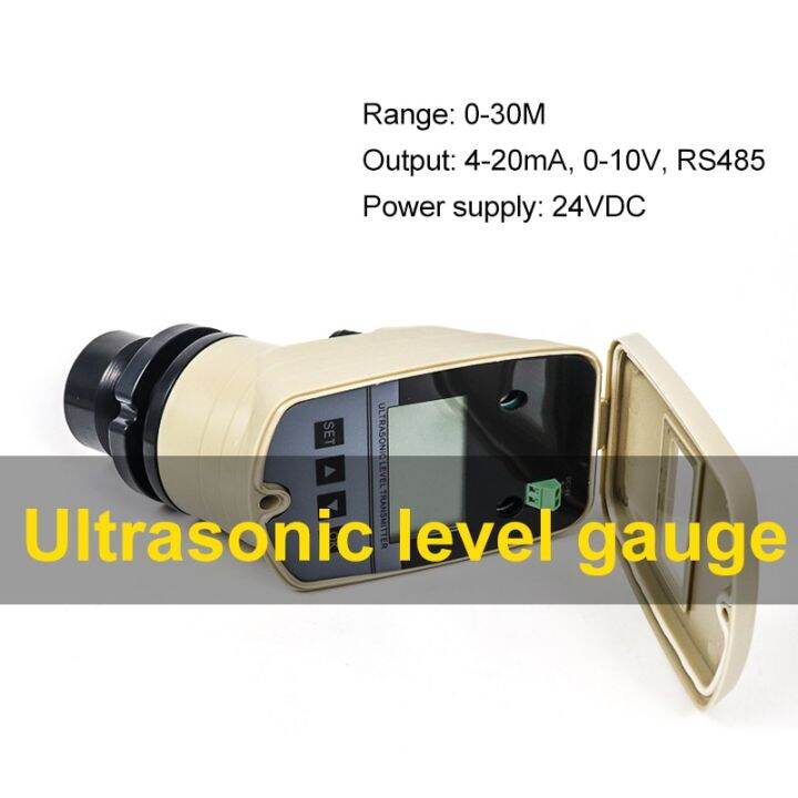 Ultrasonic Liquid Level Meter Water Level Height Depth Measurement ...