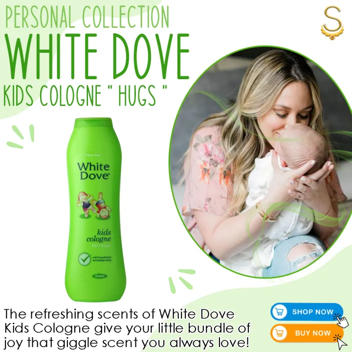 Personal Collection White Dove Kids Cologne HUGS 200ml Mild Sweet ...