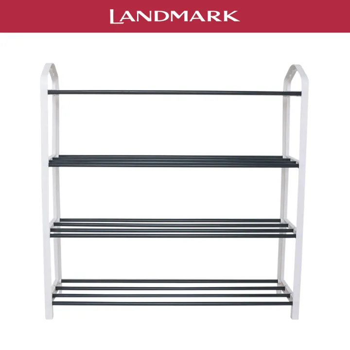 Landmark Shoe Rack White 25"× 24.5"×7.5" | Lazada PH