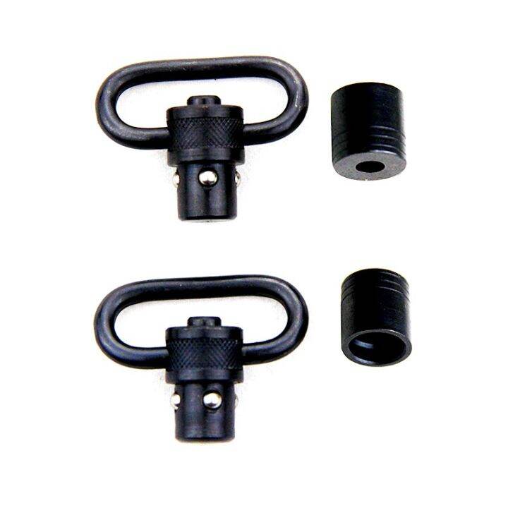 1 Pair 1 inch Push Button Quick Release Detachable Sling Swivel Mount ...