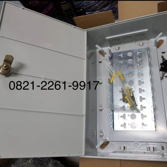 PROMOO!!!!! Box MDF Fiber 100 Pair Box Telepon Fiber 100p box mdf + | Lazada Indonesia