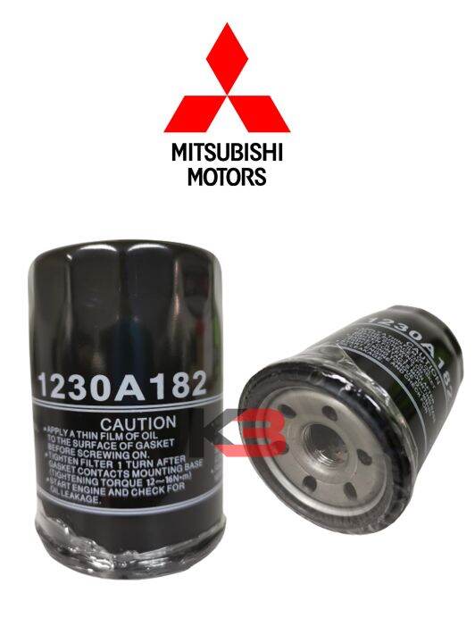 MITSUBISHI TRITON 2.4 VGT 2016 OIL FILTER ( 1230A182 ) | Lazada