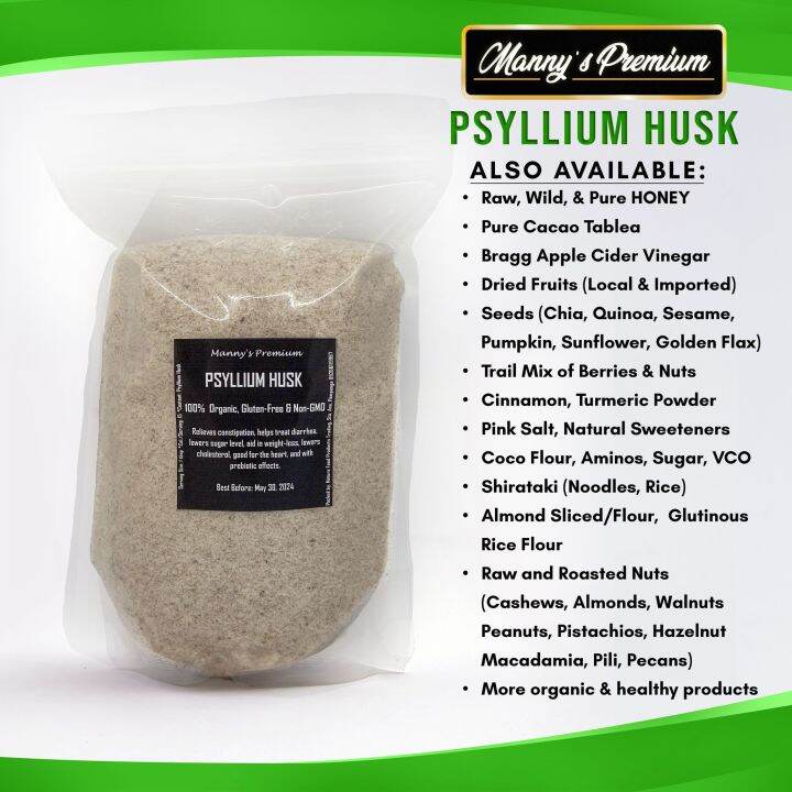 Psyllium Husk (Organic) | Lazada PH