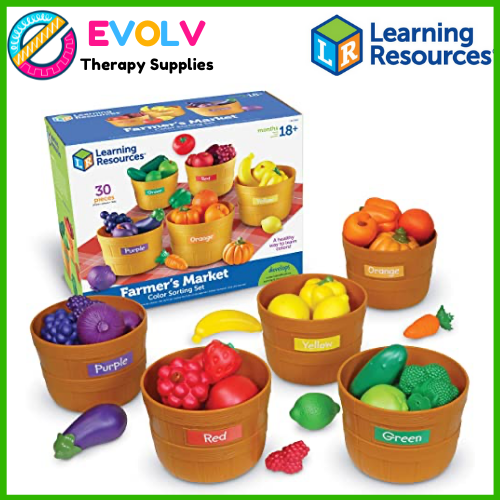 Learning Resources Farmer's Market Color Sorting Set | Lazada PH