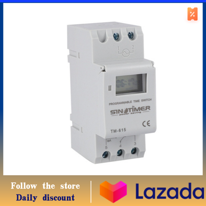 【Fast delivery】 Sinotimer Tm-615H-30A Electronic Weekly 7 Days ...