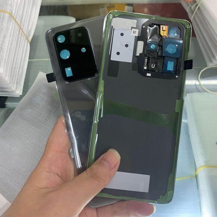 1Pcs Original Quality Glass Back Battery Cover For Samsung Galaxy S20 ...