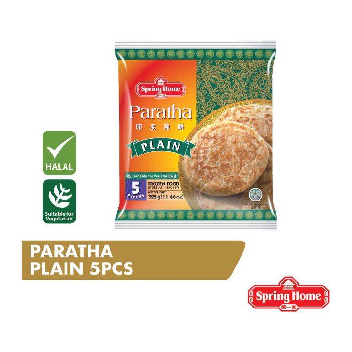 Spring Home Roti Paratha - Plain 5's - Frozen | Lazada Singapore