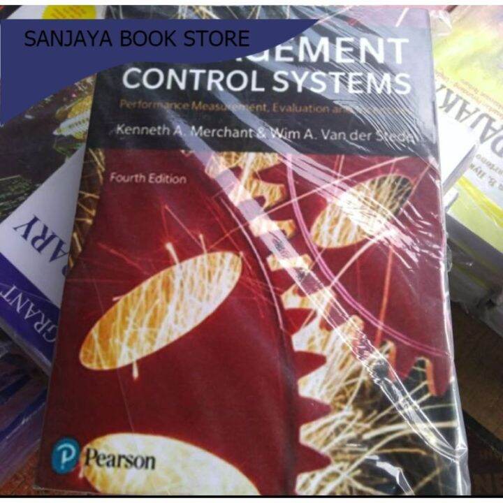 Management Control Systems 4th 4e 4 fourth edition by Kenneth A ...