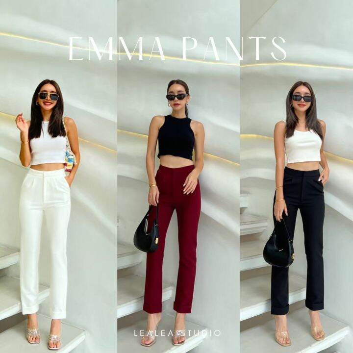 กางเกงขายาว EMMA PANTS | Lazada.co.th