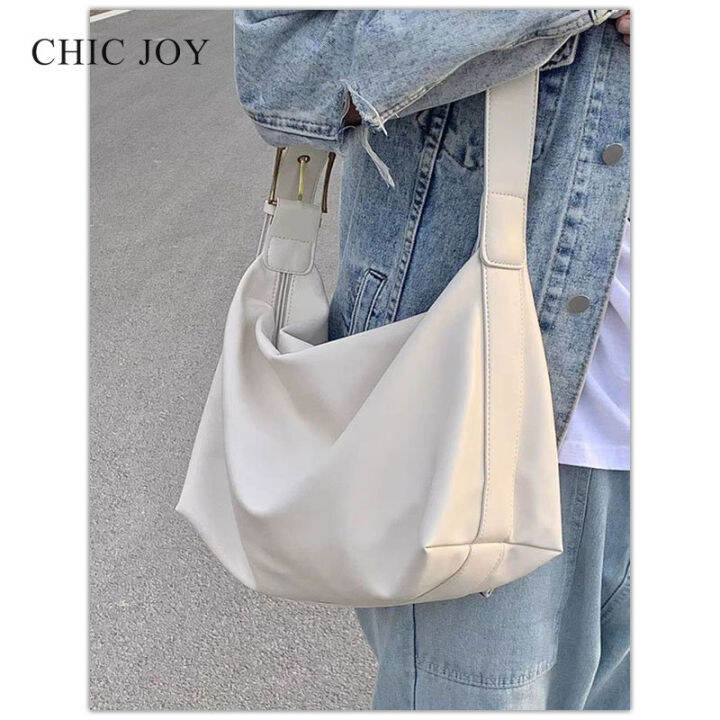 Cjoy กระเป๋าสะพาย ผู้หญิง กระเป๋าสะพายข้างผู้หญิงแฟชั่นบรรจุของได้มากกระเป๋าสะพายไหล่กระเป๋าtote ...