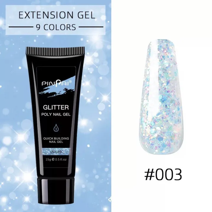OY#Glitter poly gel 15g | Lazada PH