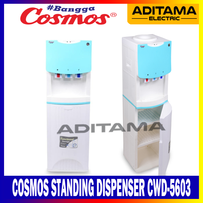 COSMOS DISPENSER TINGGI GALON ATAS CWD-5603 CWD5603 (HOT,FRESH,COLD ...
