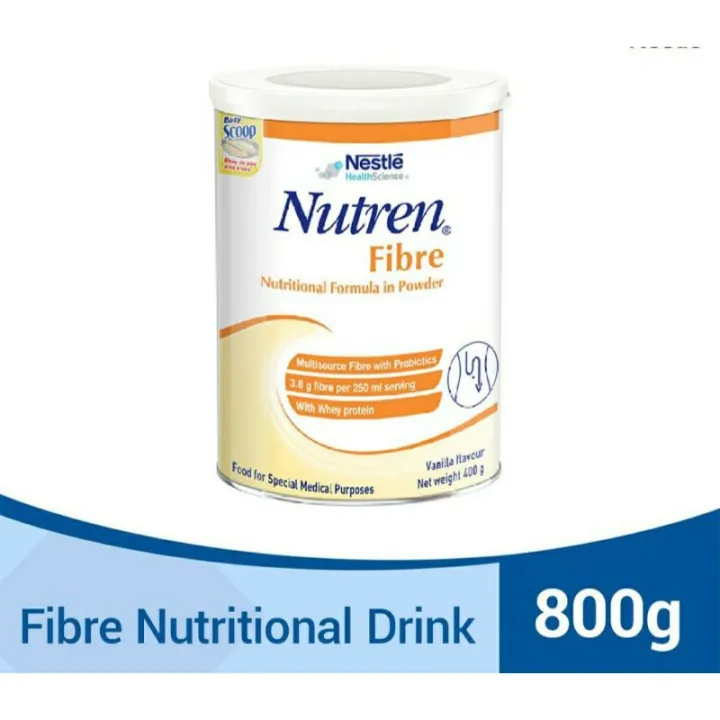 Nestle Nutren Fibre 800g Nutritional Formula Powder Milk Drink | Lazada PH