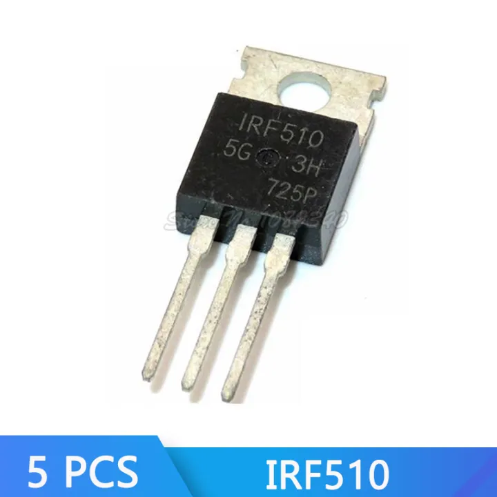 5PCS New and original IRF510 TO-220 MOS pipe N-channel 100V 5.6A ...