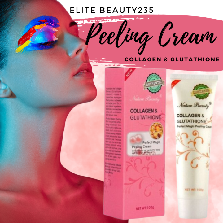 Original Nature Beauty Collagen and Glutathione peeling cream Gently ...