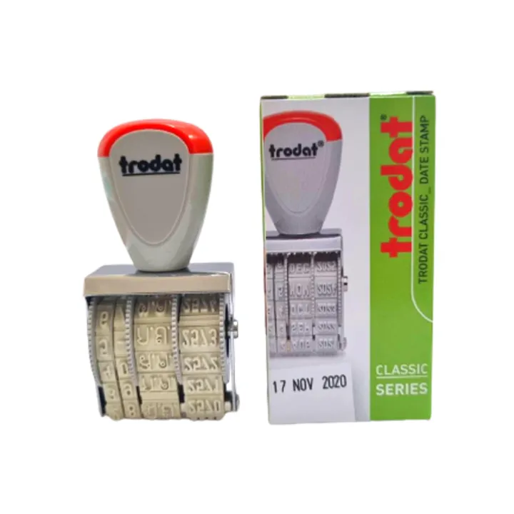 trodat TR-1010 ตรายางวันที่ มีทั้งภาษาไทยและภาษาอังกฤษ | Lazada.co.th