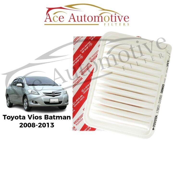 Toyota Vios 2008-2013 (Gen 2) Batman Air Filter Air Cleaner Filter ...