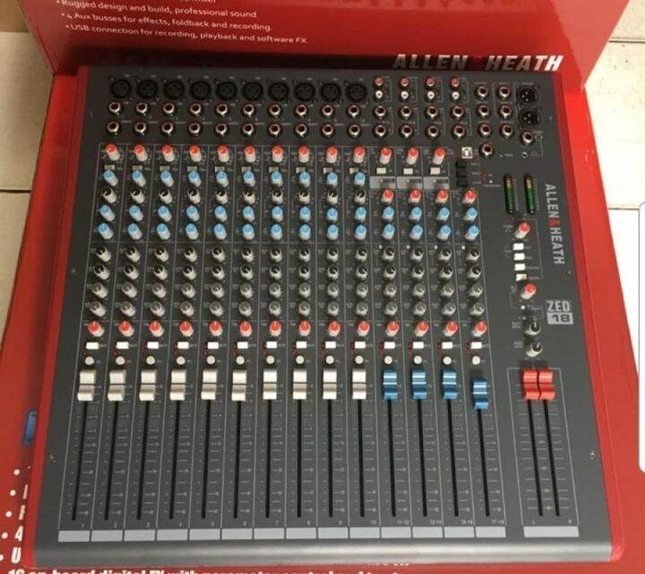 Allen heath Zed18 Zed 18 Channel audio mixer | Lazada Indonesia