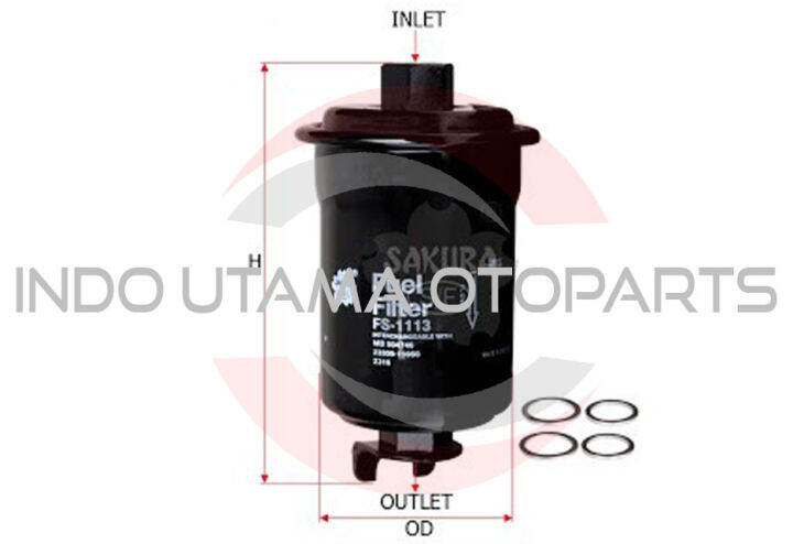 Filter Bensin Vios Yaris Soluna Twincam Fuel Filter Sakura FS-1113 ...