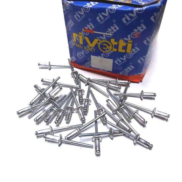 R** Paku Rivet Rivetti 640 = 4.8x11mm Rifet Blind Rivets Rifets Nut ...
