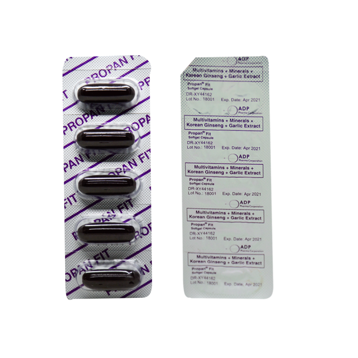 Propan Fit Capsules PROPAN FIT CAPSULES (contains 60 Capsules per Box ...