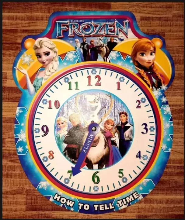 Paper Clock (Educational in Random Design) | Lazada PH