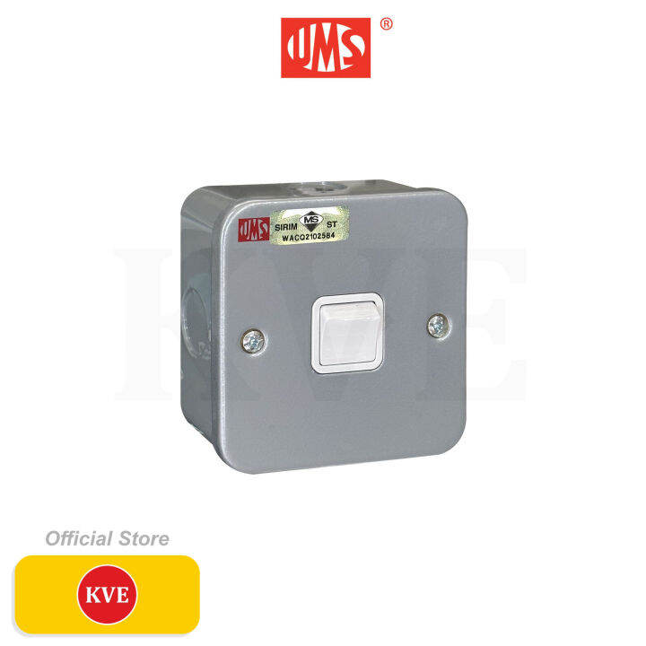 UMS 1Gang 2Way Metal Clad Switches 211M-2W | Lazada