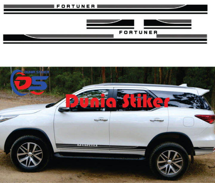STIKER MOBIL FORTUNER stiker mobil fortuner cutting stiker fortuner ...