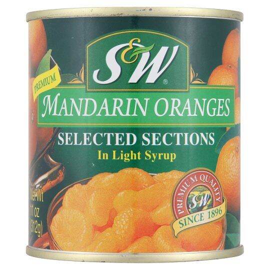 S&W Mandarin Oranges in Light Syrup 312g | Lazada